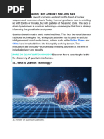 Quantum Age Begins Potentials and Challenges | PDF | Quantum Computing | Quantum Mechanics