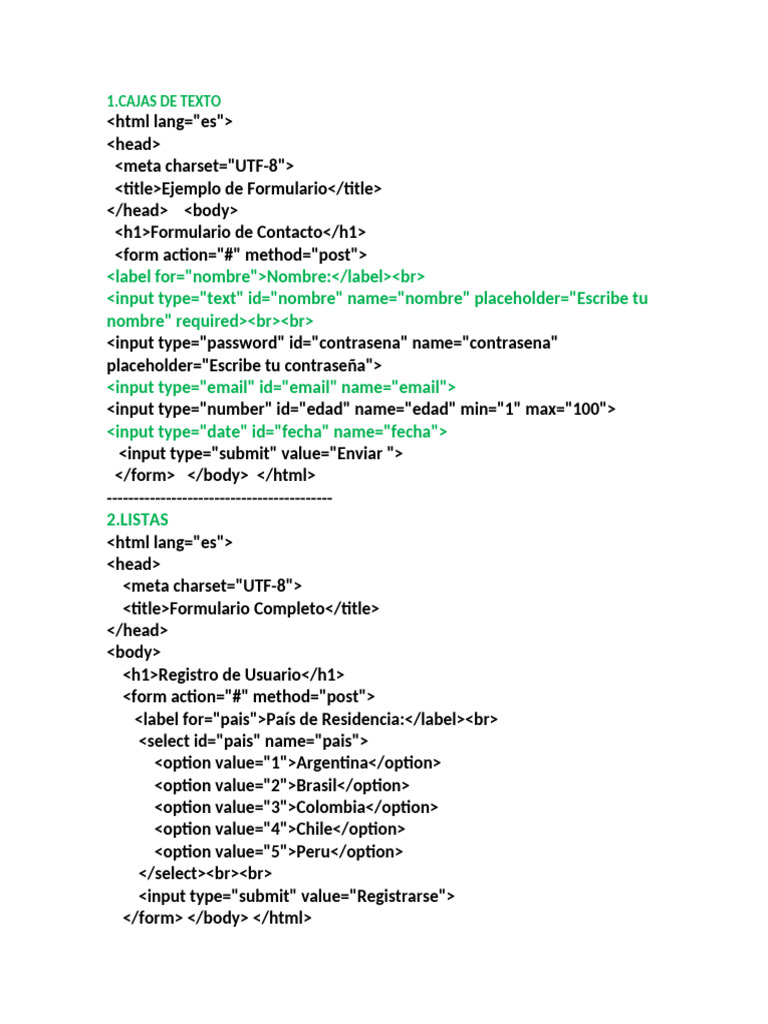 Clase 2 HTML | PDF | HTML | Red mundial
