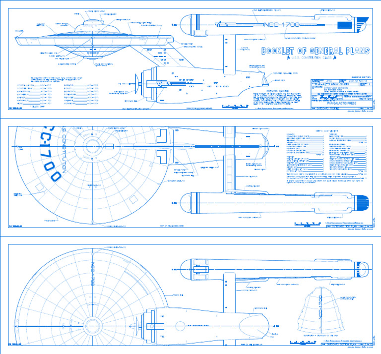 U.S.S. Constitution NCC-1700 Overview | PDF