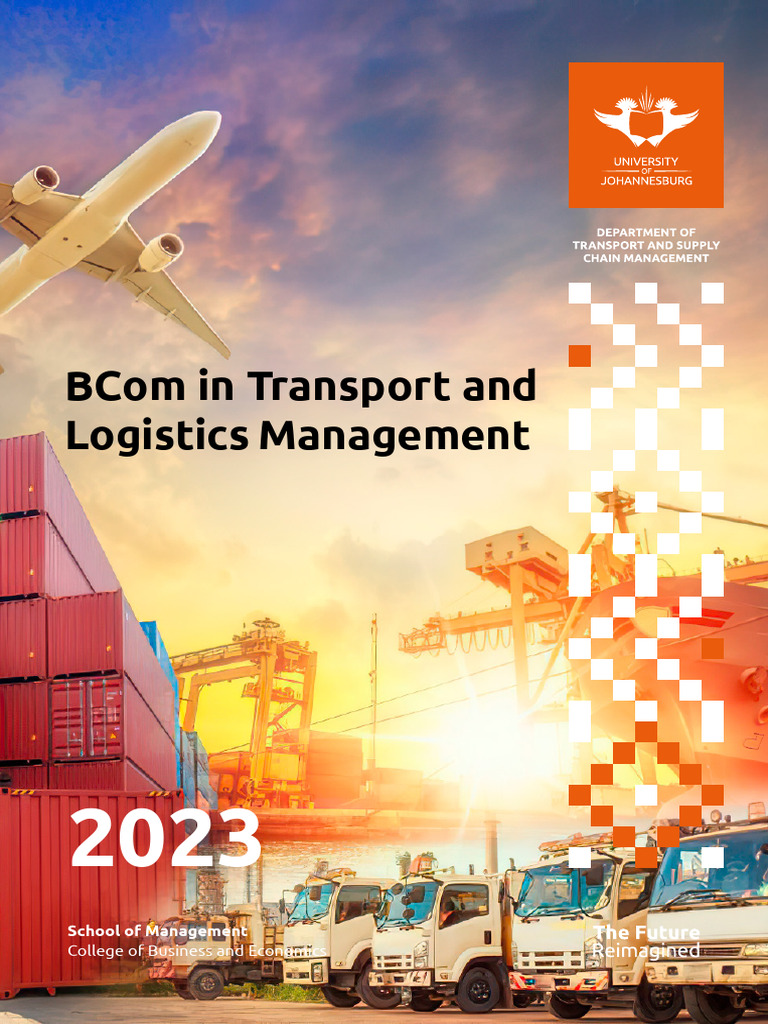 BCom in Transport and Logistics Management | PDF | University And ...
