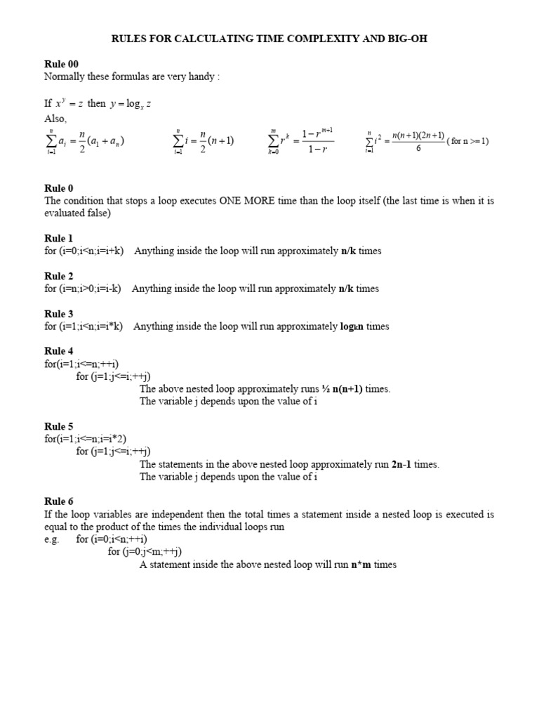 Complexity Rules and Exercises | PDF | Computer Programming | Software Engineering