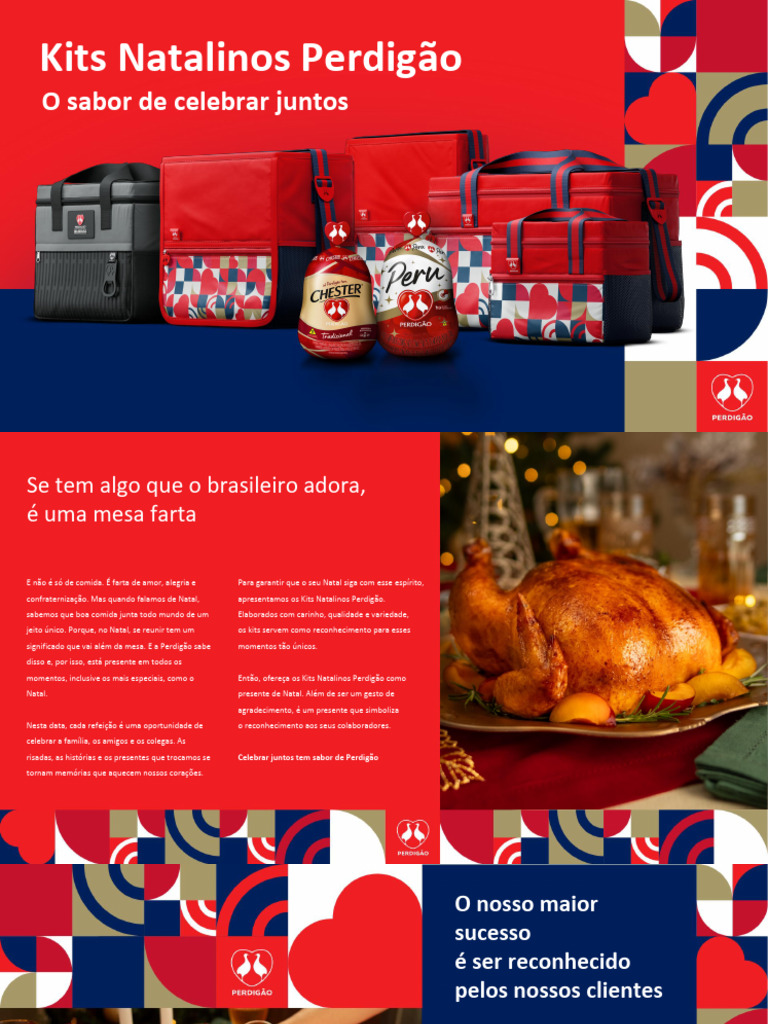 Kits Natalinos Perdigão 2025 | PDF | Natal