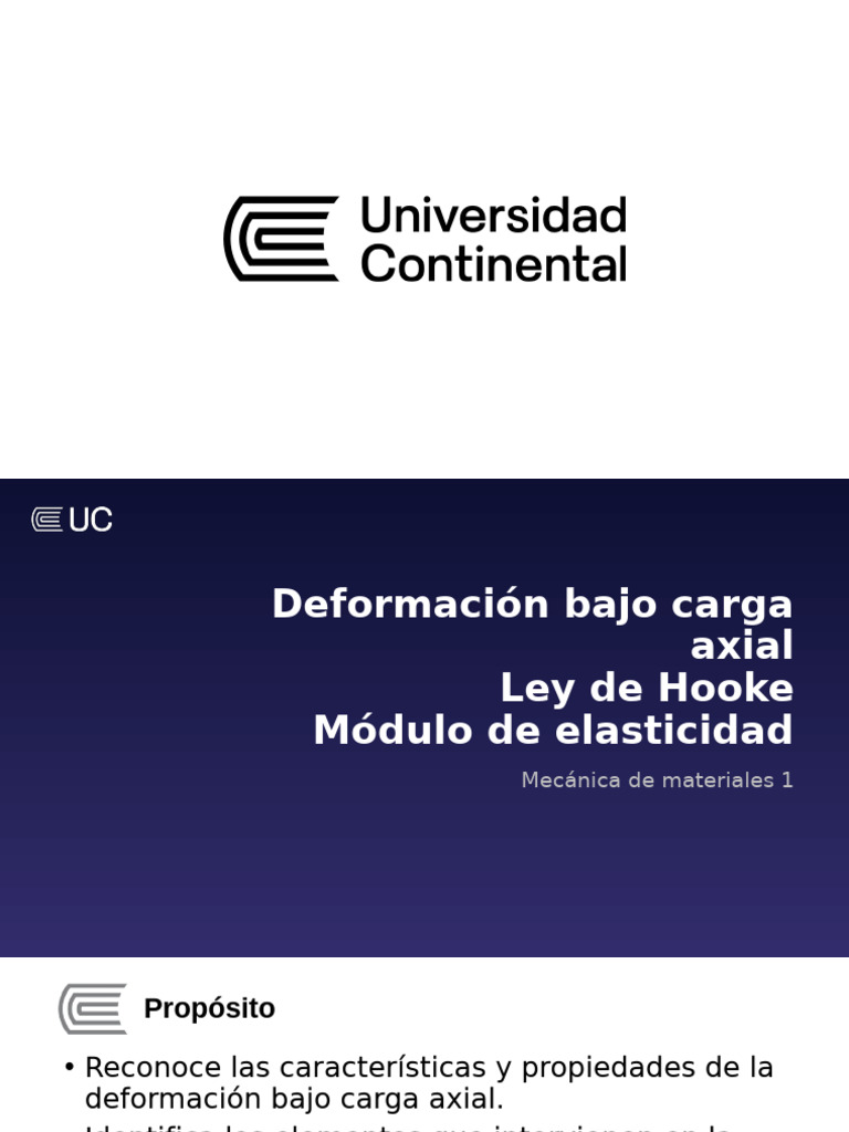 Ley de Hooke Módulo Elasticidad | PDF