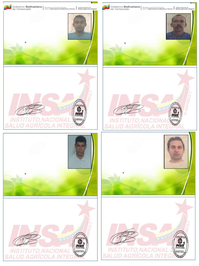 Carnet de Aplicadores Quimicos INSAI 2022 Fumiclean | PDF