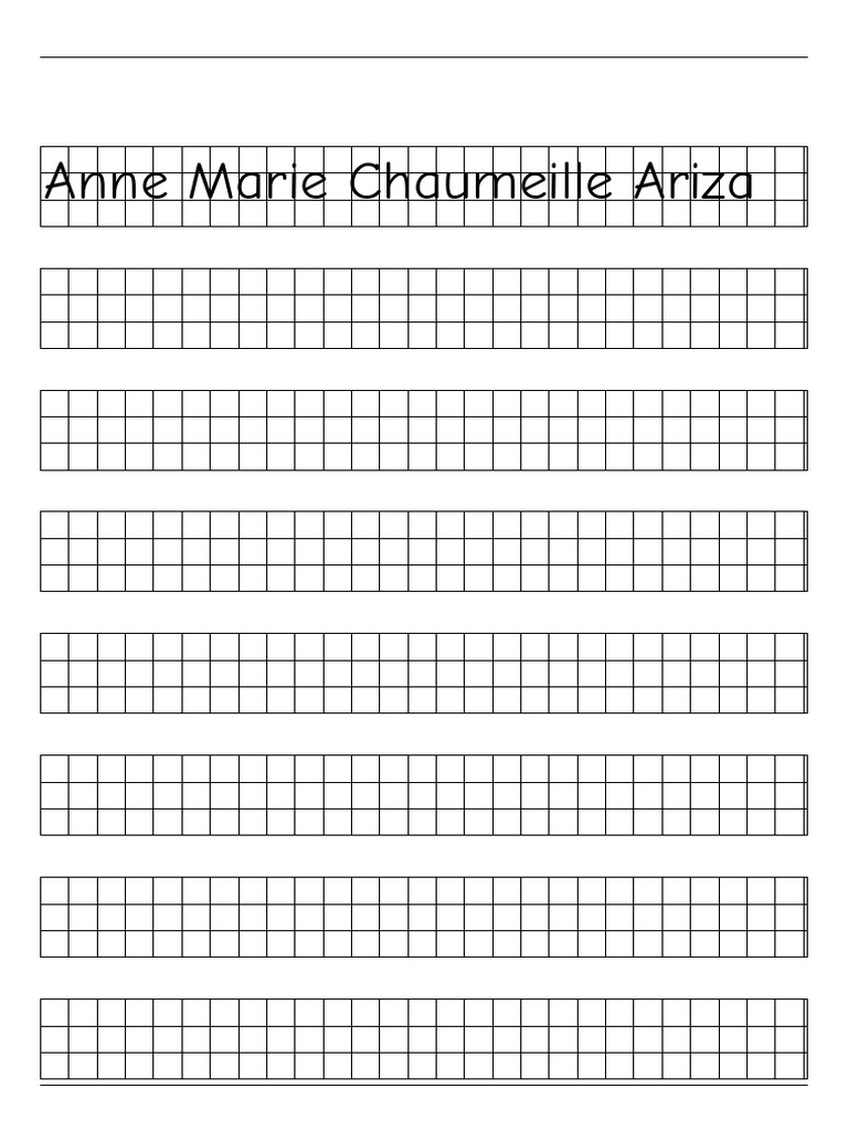 Odre Cadricula | PDF