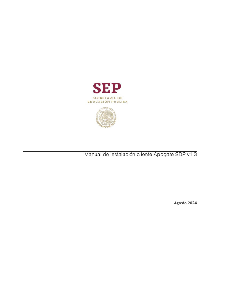 Instalación de Appgate SDP v1.3 | PDF | Android (sistema operativo ...