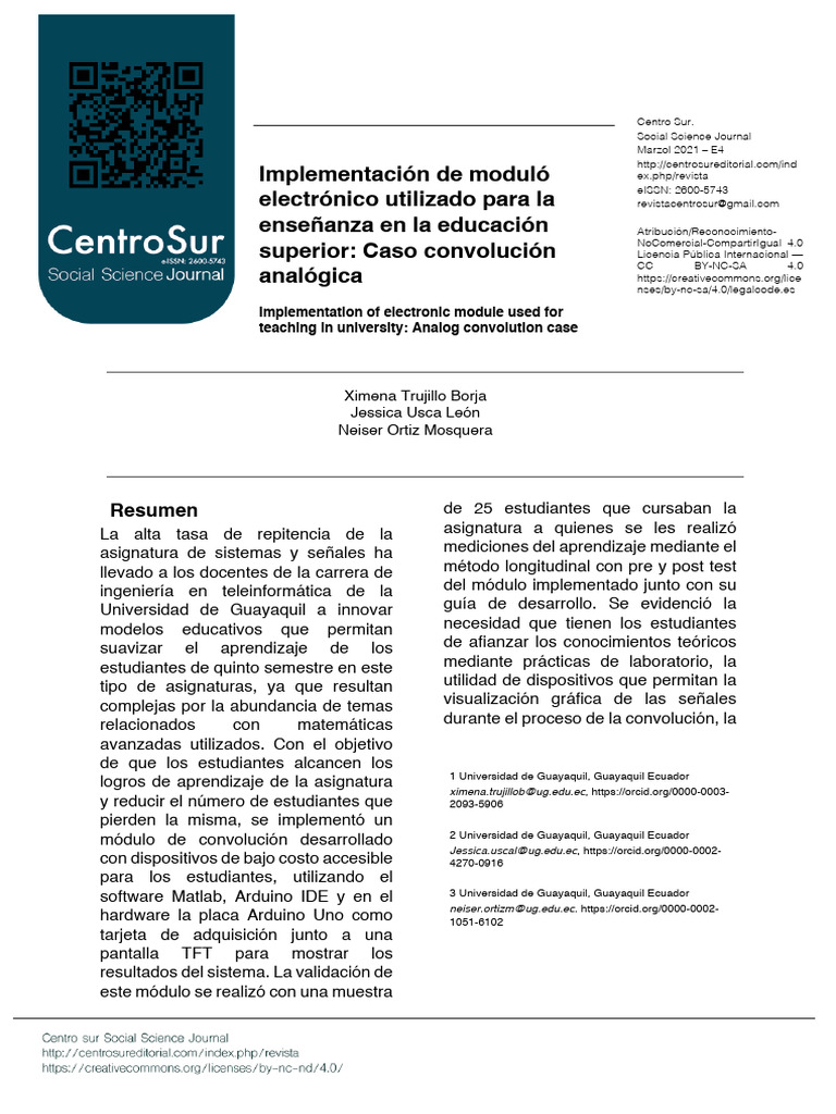 Revistacentrosur, 24-E4 | PDF | Integral | Matlab