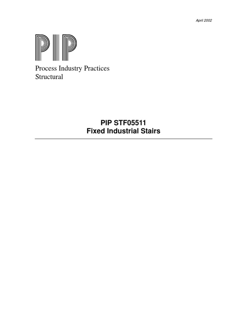 PIP STF05511 Fixed Industrial Stairs | Stairs | Occupational Safety And ...