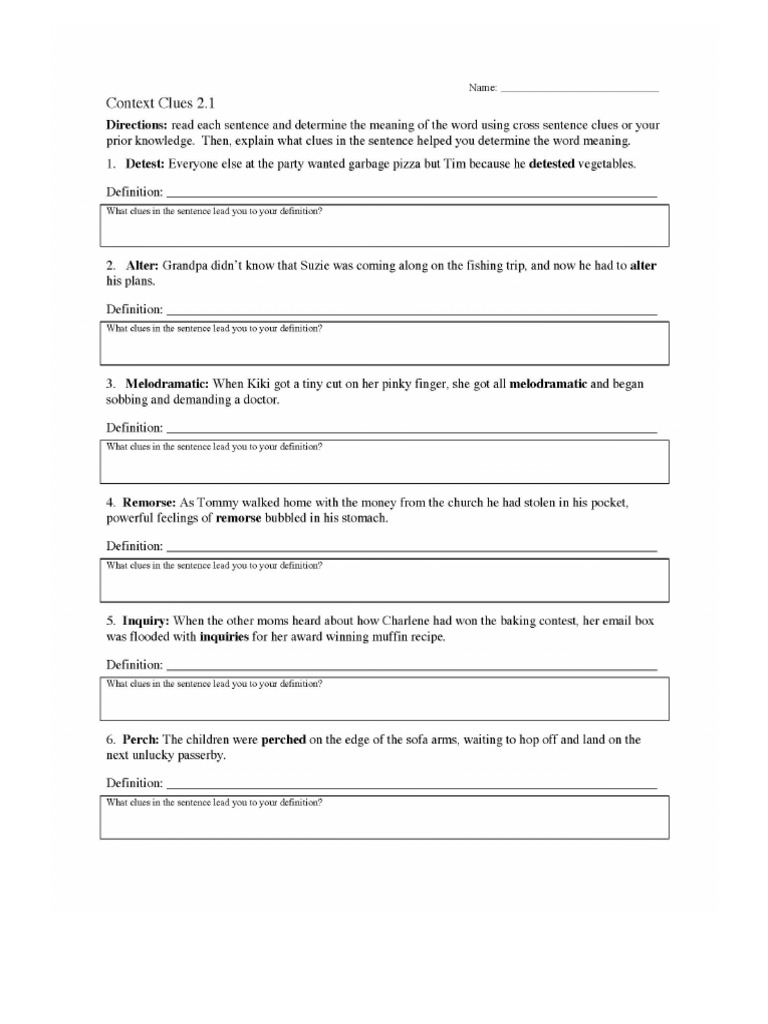 Context-Clues-2-1-01.jpg 1,700×2,200 Pixels | PDF