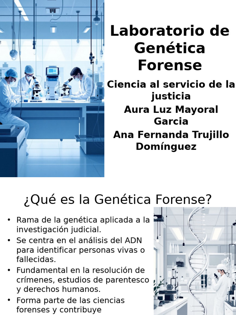 Genética Forense: Ciencia y Justicia | PDF | Adn | Genética