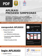 Panduan Presensi Online Melalui DikbudHR | PDF