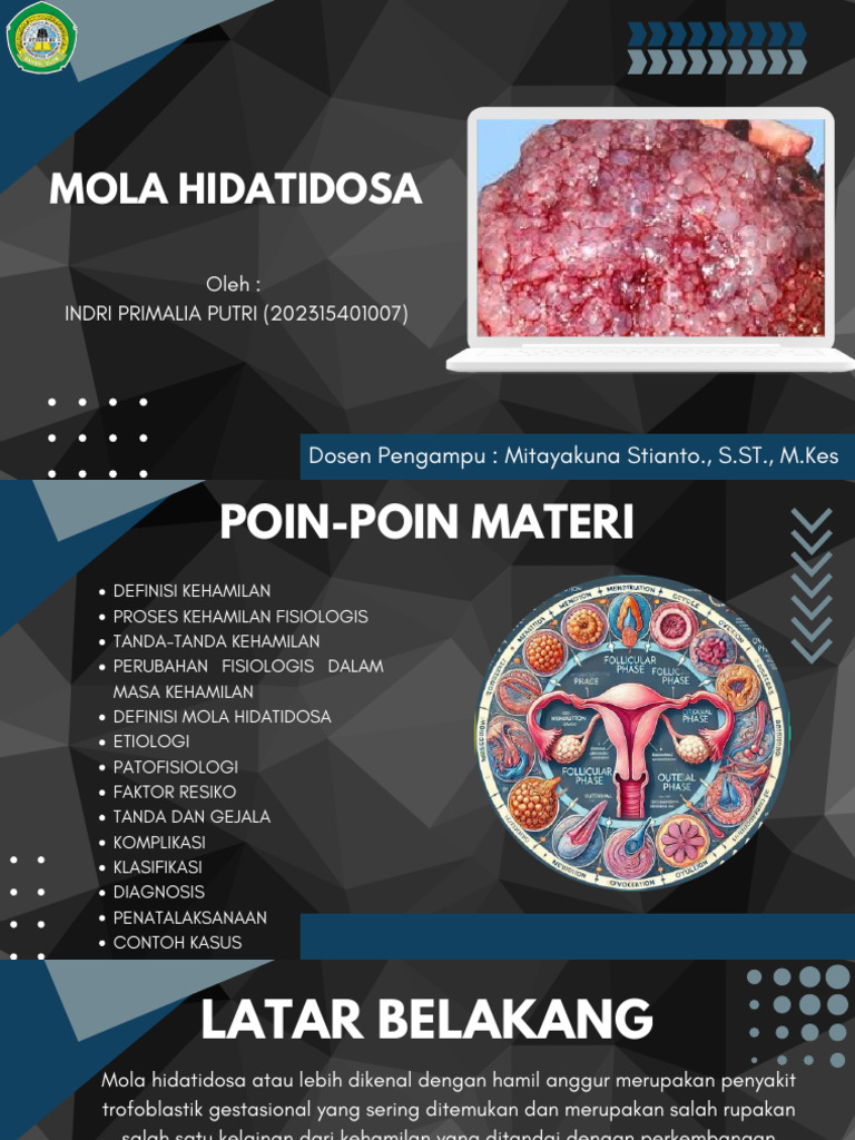 GADAR Mola Hidatidosa (INDRI) | PDF