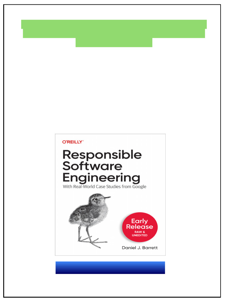 Responsible Software Engineering: With Real-World Case Studies From ...