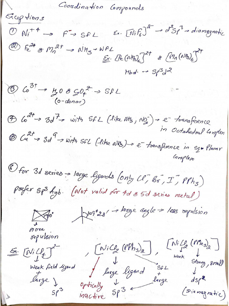 Coordination Compound | PDF