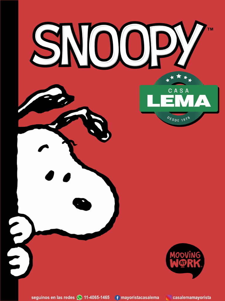 Mooving - Snoopy 2025 | PDF