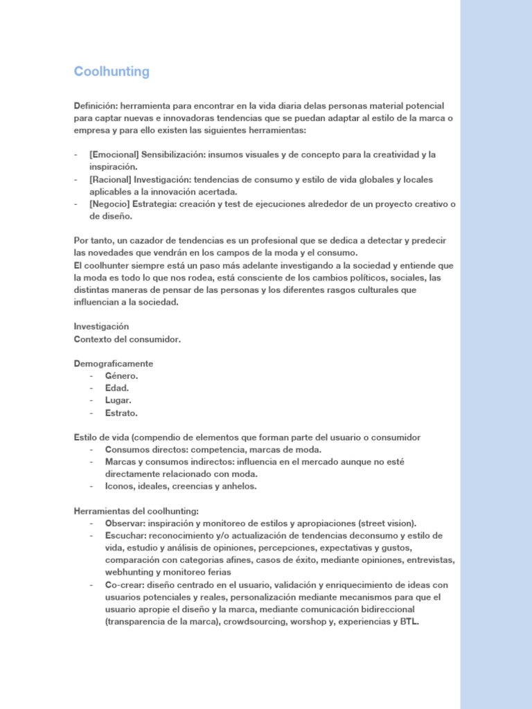 Cool Hunting | PDF