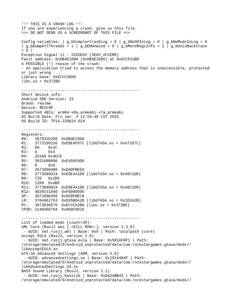 Aml Crashlog | PDF | Chess | Chess Theory