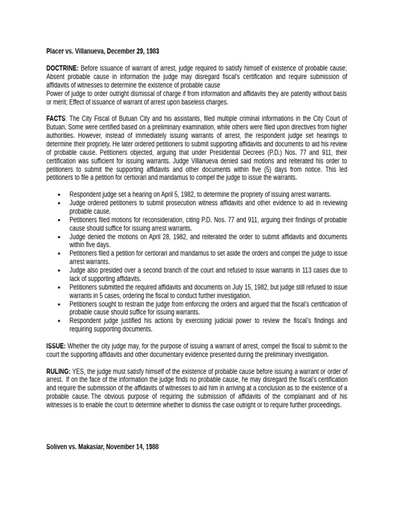 Cases Consti II Search and Seizure | PDF | Search And Seizure | Search Warrant