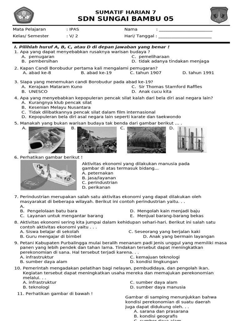 PH IPAS 7 Kelas 5 SMT 2 | PDF