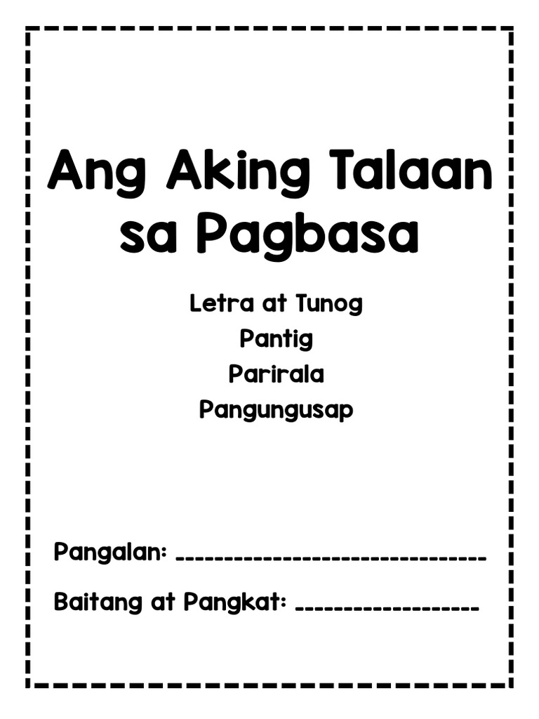 Talaan NG Pagbasa 1 | PDF