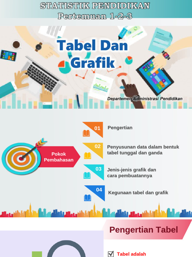 Jenis dan Kegunaan Tabel serta Grafik | PDF