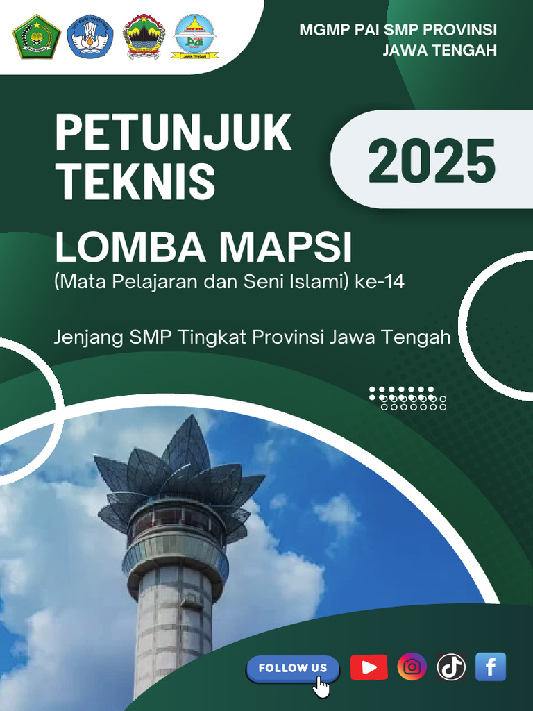Petunjuk Teknis Lomba MAPSI XIV Tahun 2025 Fix | PDF