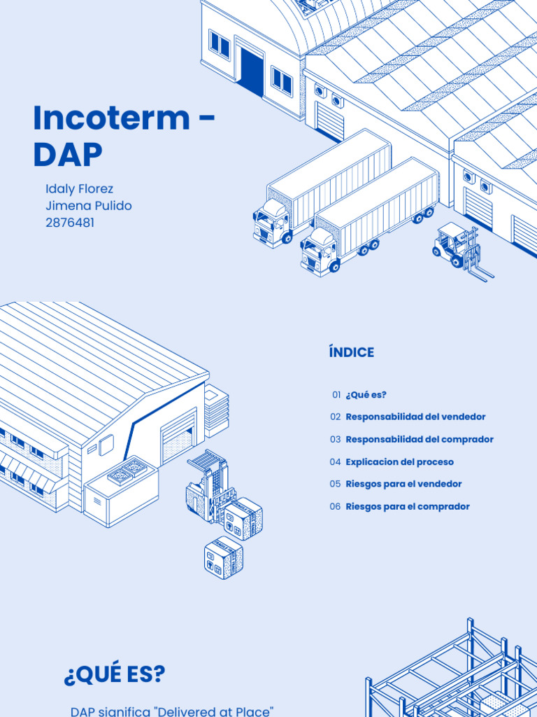 Incoterm DAP: Responsabilidades y Riesgos | PDF | Comercio | El ...