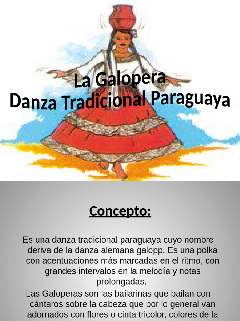 Danza Galopera: Tradición Paraguaya | PDF