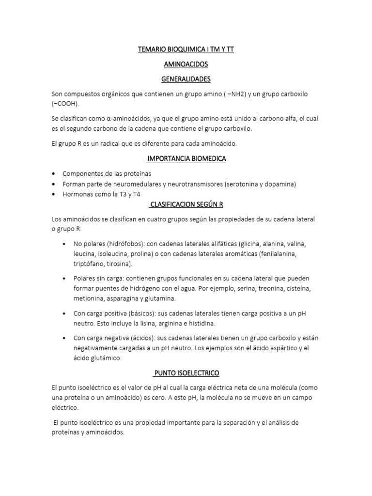 RESUMEN FINAL BIOQ 1 Terminado | PDF | Metabolismo | Polisacárido