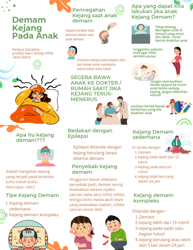 Leaflet Demam Kejang | PDF