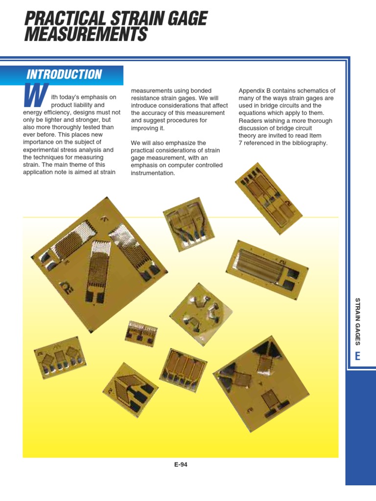 Strain Gage Measurement