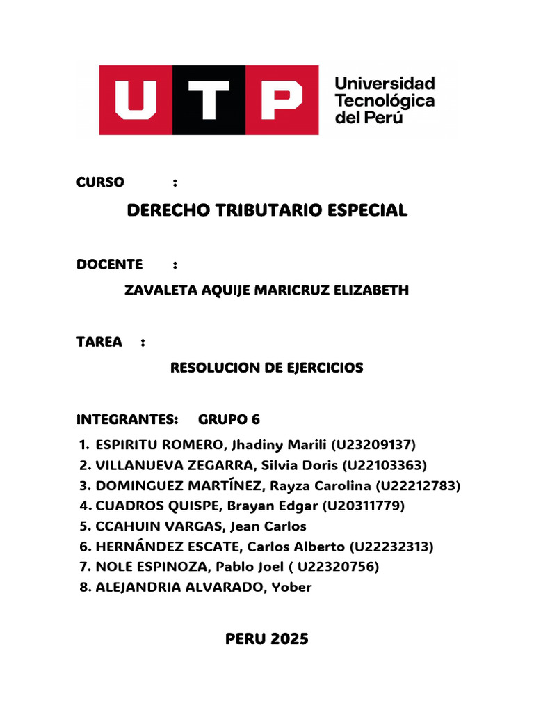 Tarea de Ejercicios | PDF