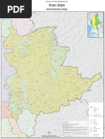 State Map - TSP - Shan - MIMU456v01 - 06sep2023 - A2 | PDF ...