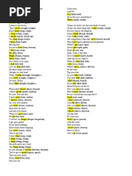 Irregular Verbs Rap | PDF