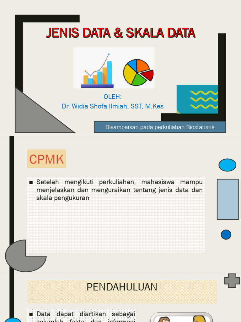 Jenis Data & Skala Data | PDF