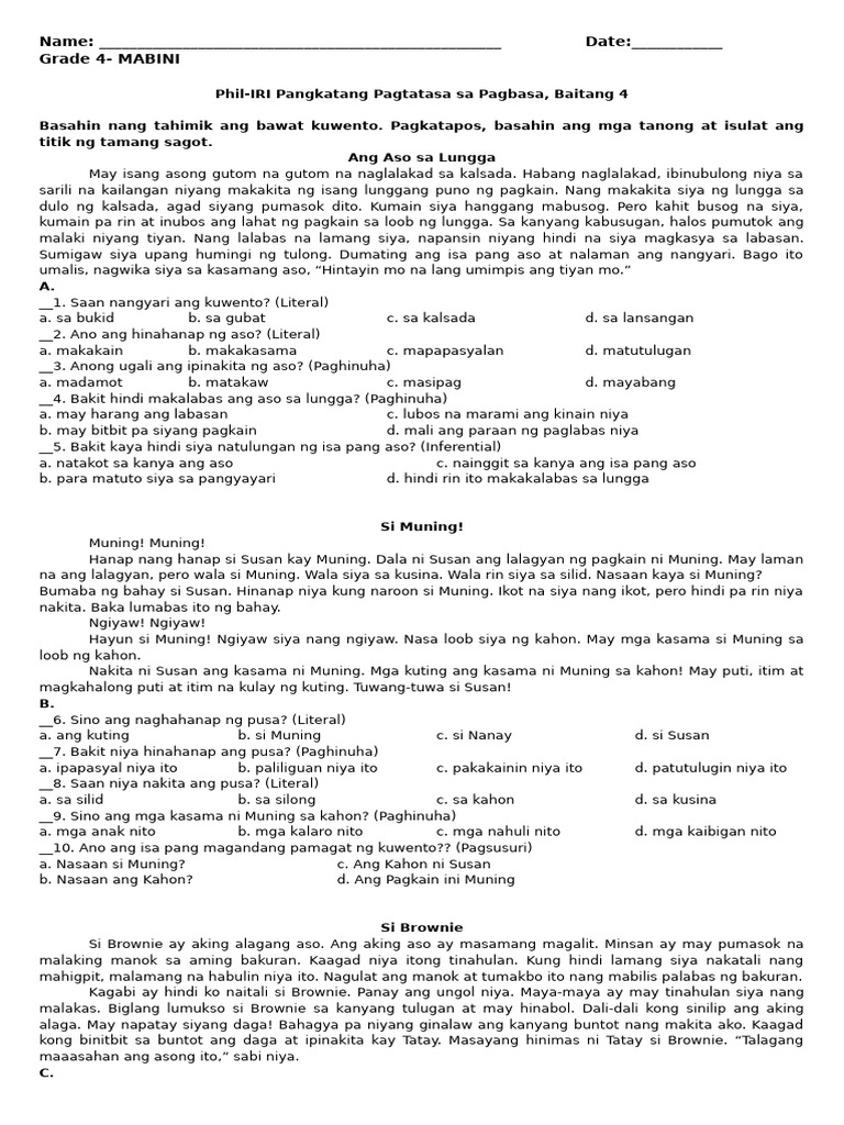 Passage G4 | PDF