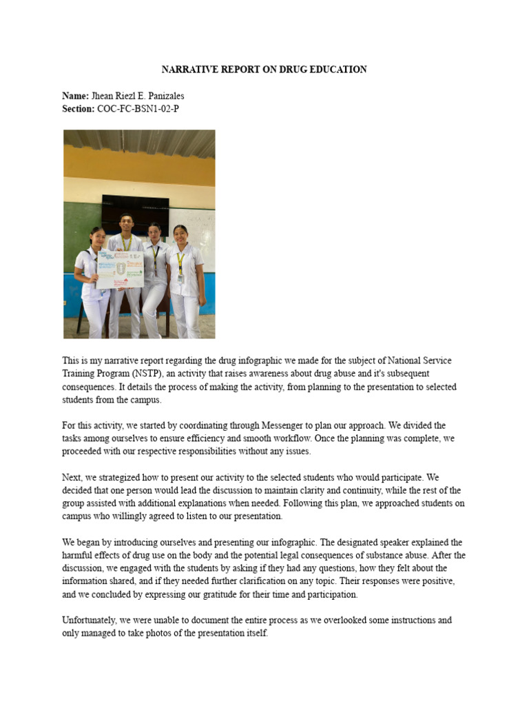 Drug Awareness | PDF