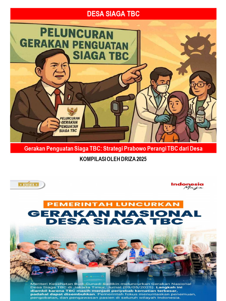 Desa Siaga TBC: Strategi Prabowo 2025 | PDF