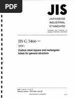 JIS G3101-2020 - Dual Language | PDF | Extrusion | Sheet Metal