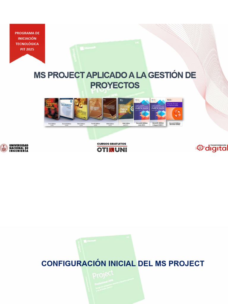 Guía de MS Project para Gestión de Proyectos | PDF