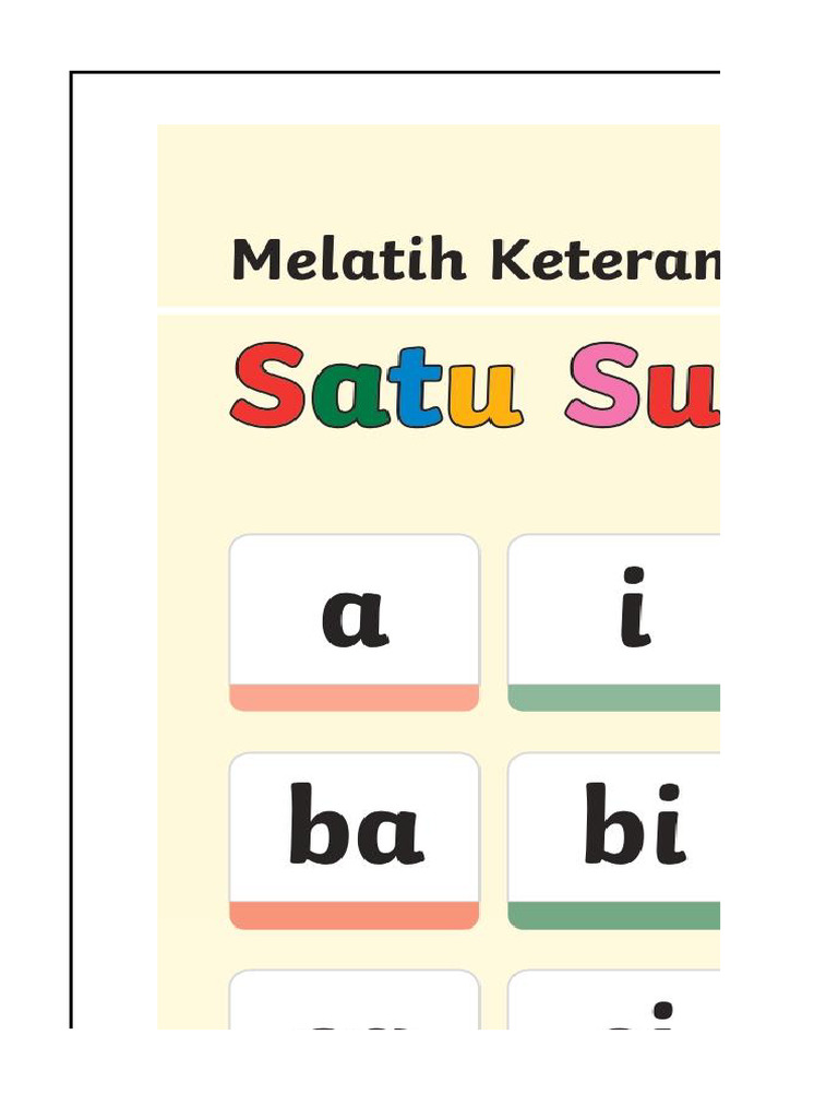 Papan Baca Print 31-36 | PDF