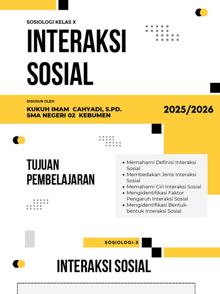 Interaksi Sosial - 20250915 - 083150 - 0000 | PDF