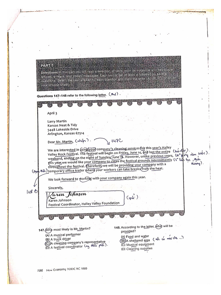 New Eco - Test 7 - Part 7 | PDF