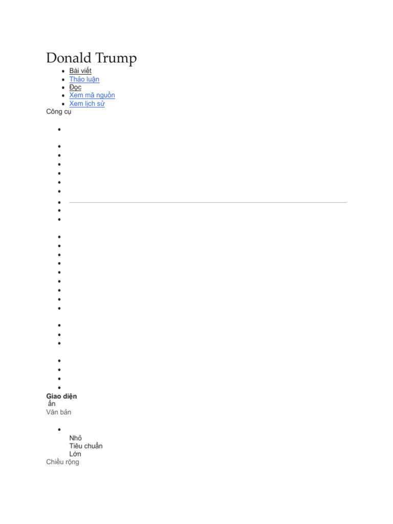 Donald Trump | PDF