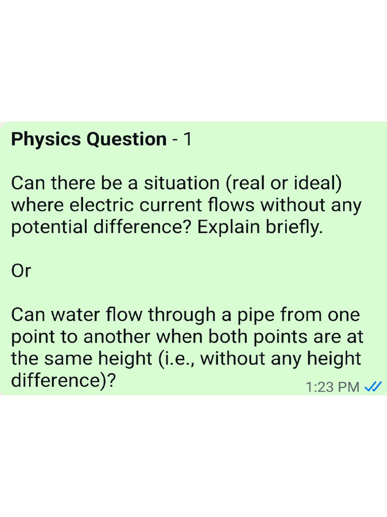 Physics Questions | PDF