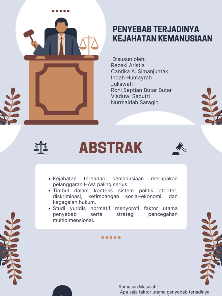 Kelompok 1 Pengadilan Ham | PDF