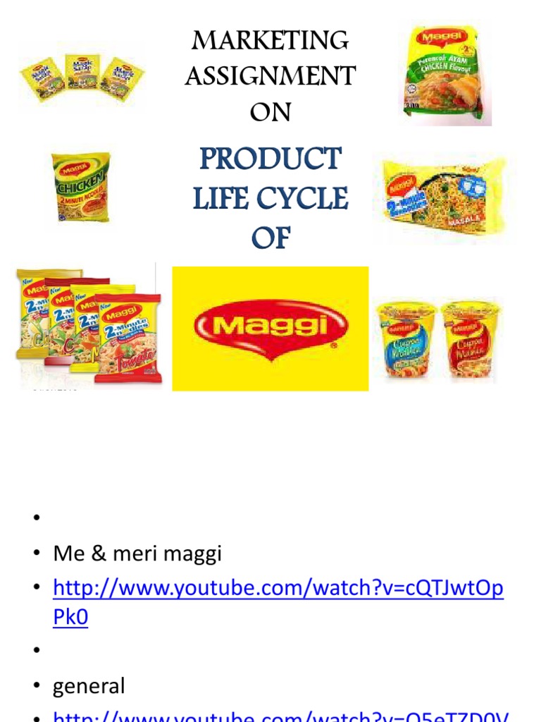 Maggi Product Life Cycle | PDF | Foods | Cuisine