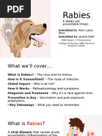 Rabies Safety for Site Workers | PDF | Rabies | Health Care