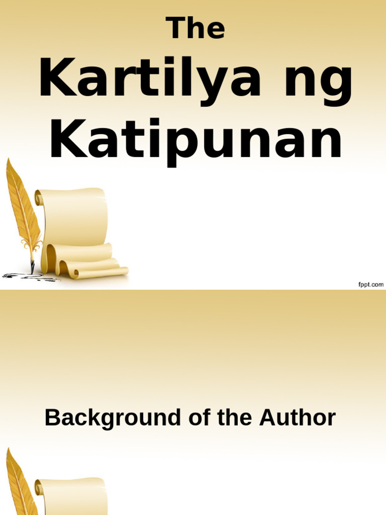 The Kartilya NG Katipunan by Emilio Jacinto | PDF | Philippines ...