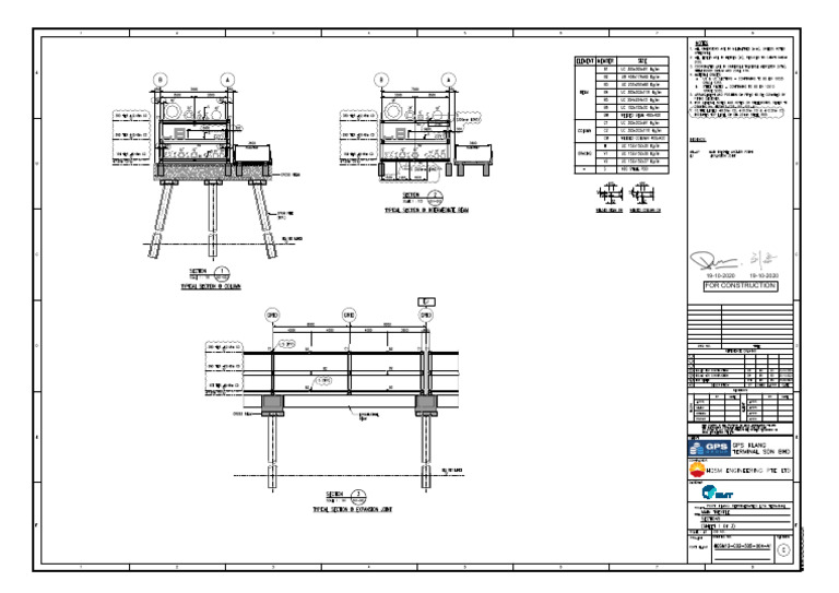 Hqsm12-c02-505-004-A1 - C Main Trestle Sections (Sheet 1 of 3) | PDF